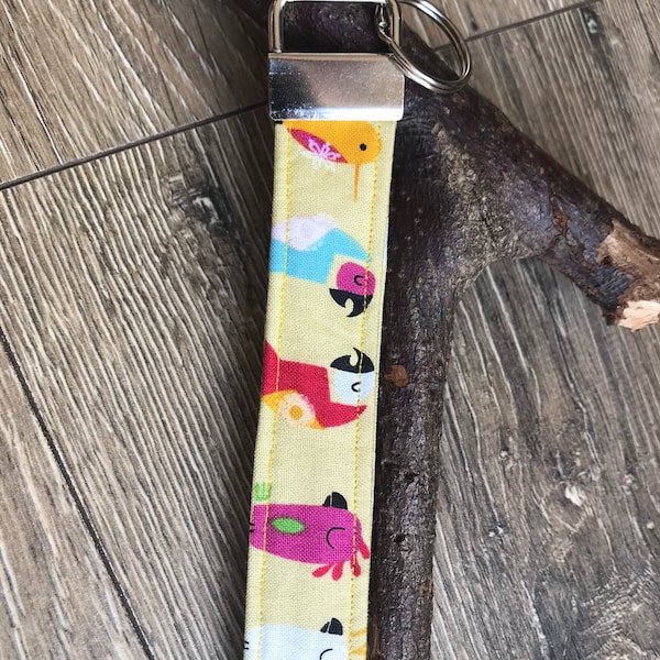 Bird Keyring - Etsy