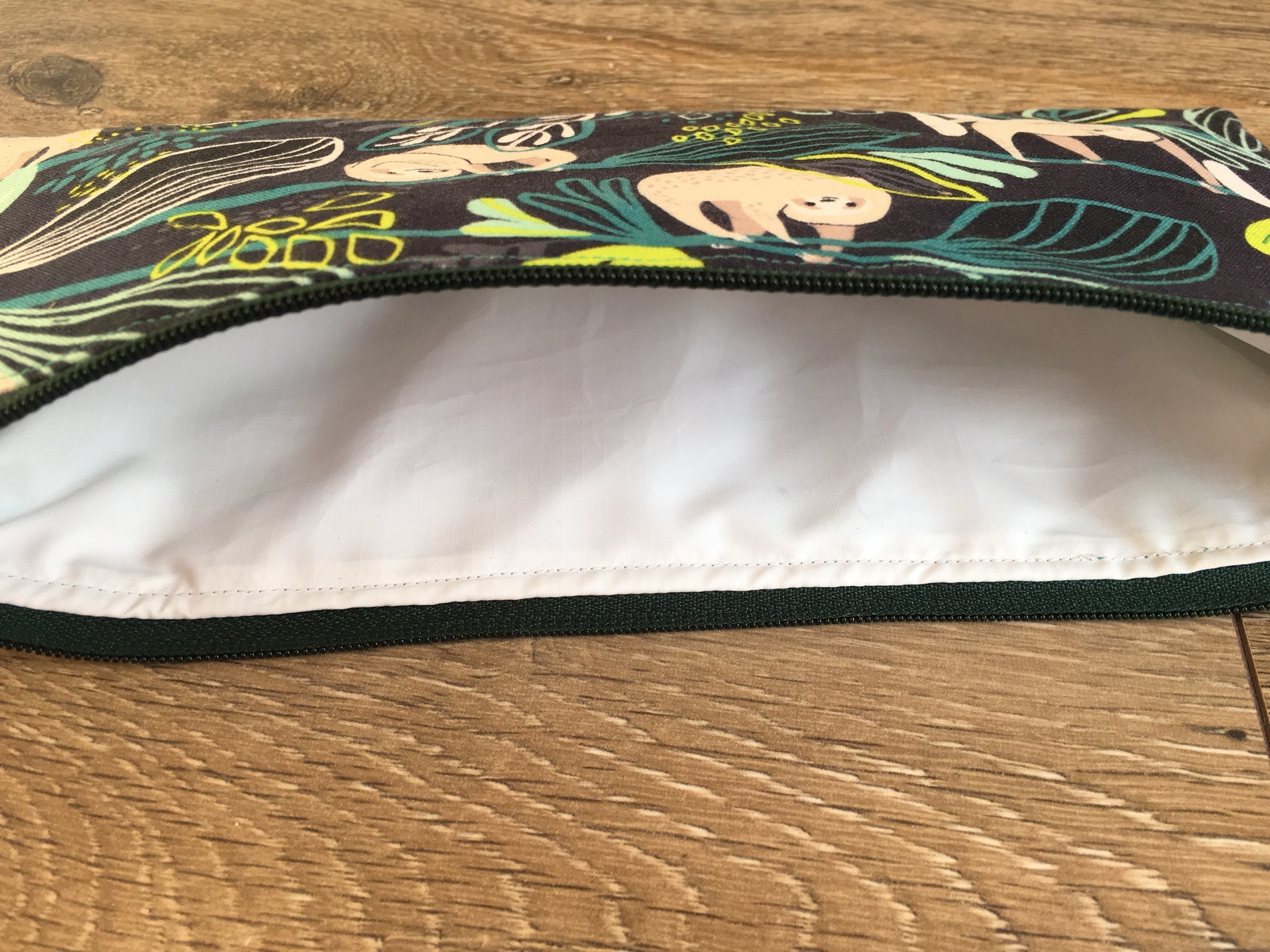 Sloth pencil case sloth bag sloth gift sloth print teacher | Etsy