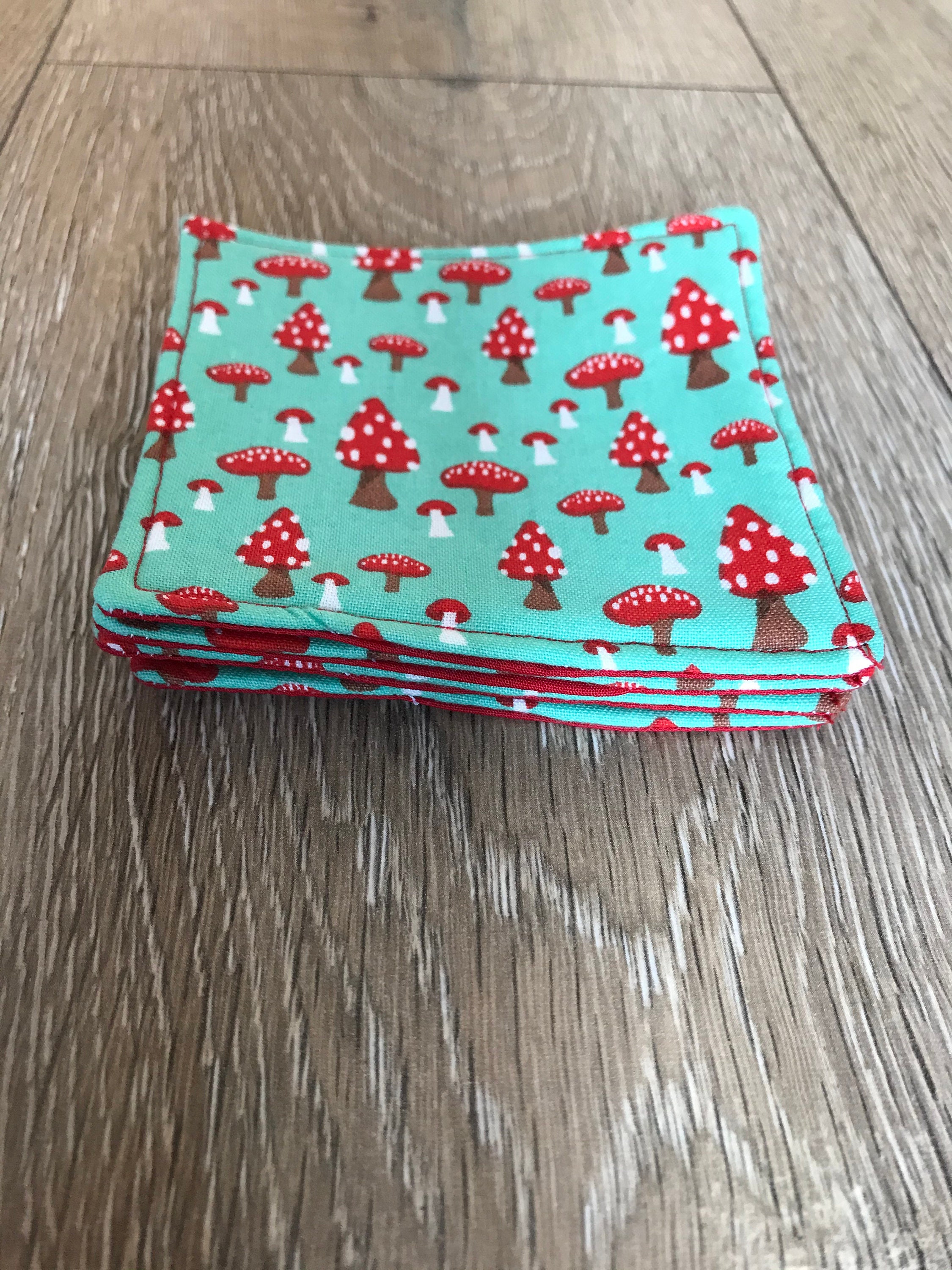 Toadstool Coasters Toadstool Print Toadstool Gift Toadstool - Etsy UK