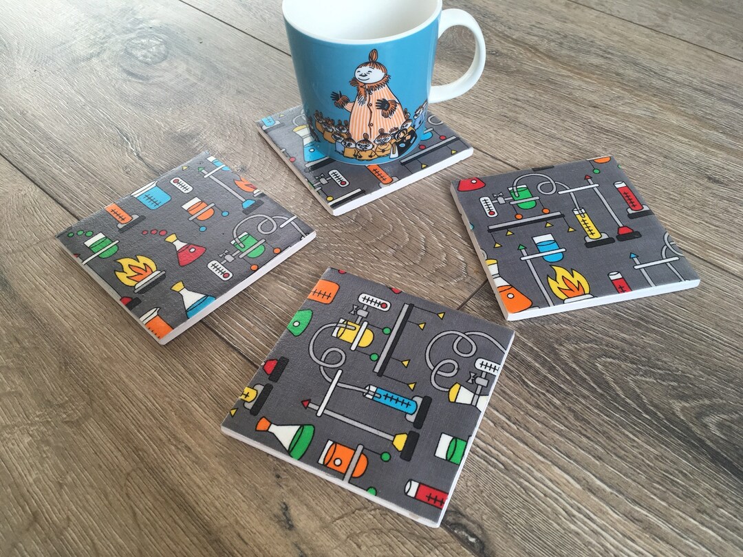 Chemistry Coasters, Chemistry Print, Chemistry Gift, Science Homeware ...