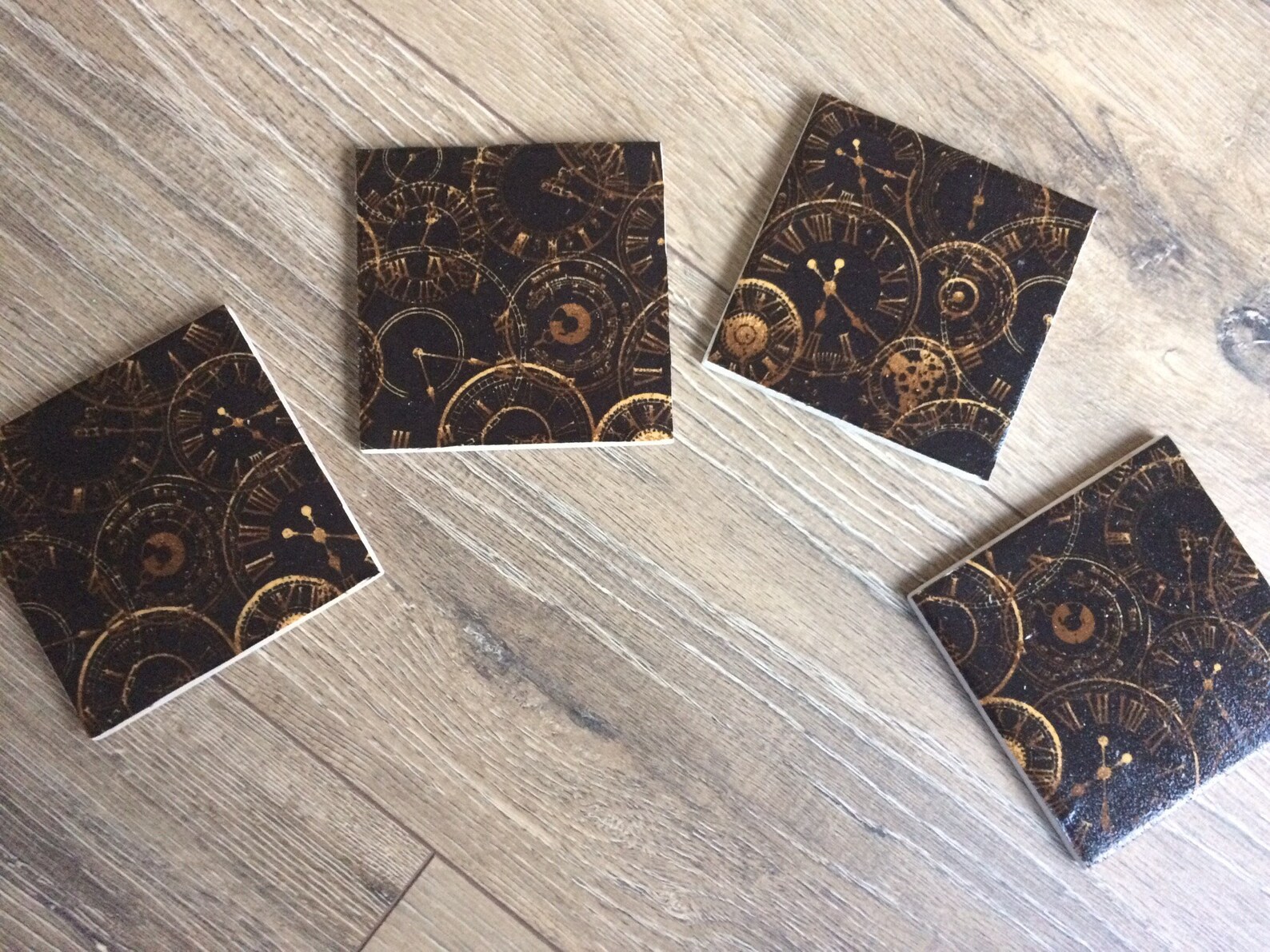 Steampunk Coasters Steampunk Gift Steampunk Print Steampunk | Etsy