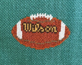 Football Cross Stitch Pattern - Etsy