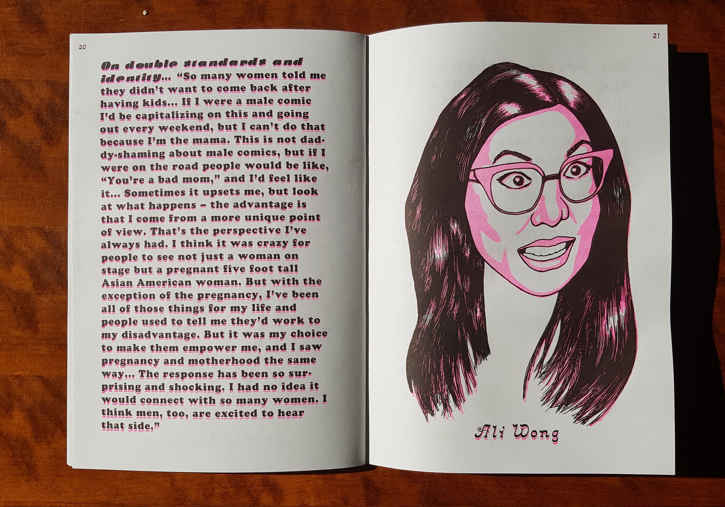 WISE Words From FUNNY Women // a Zine Celebrating Female - Etsy