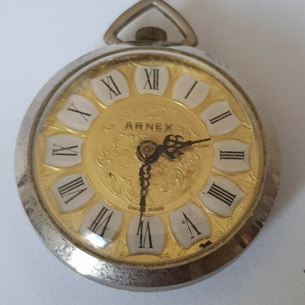 Arnex Pocket Watch - Etsy