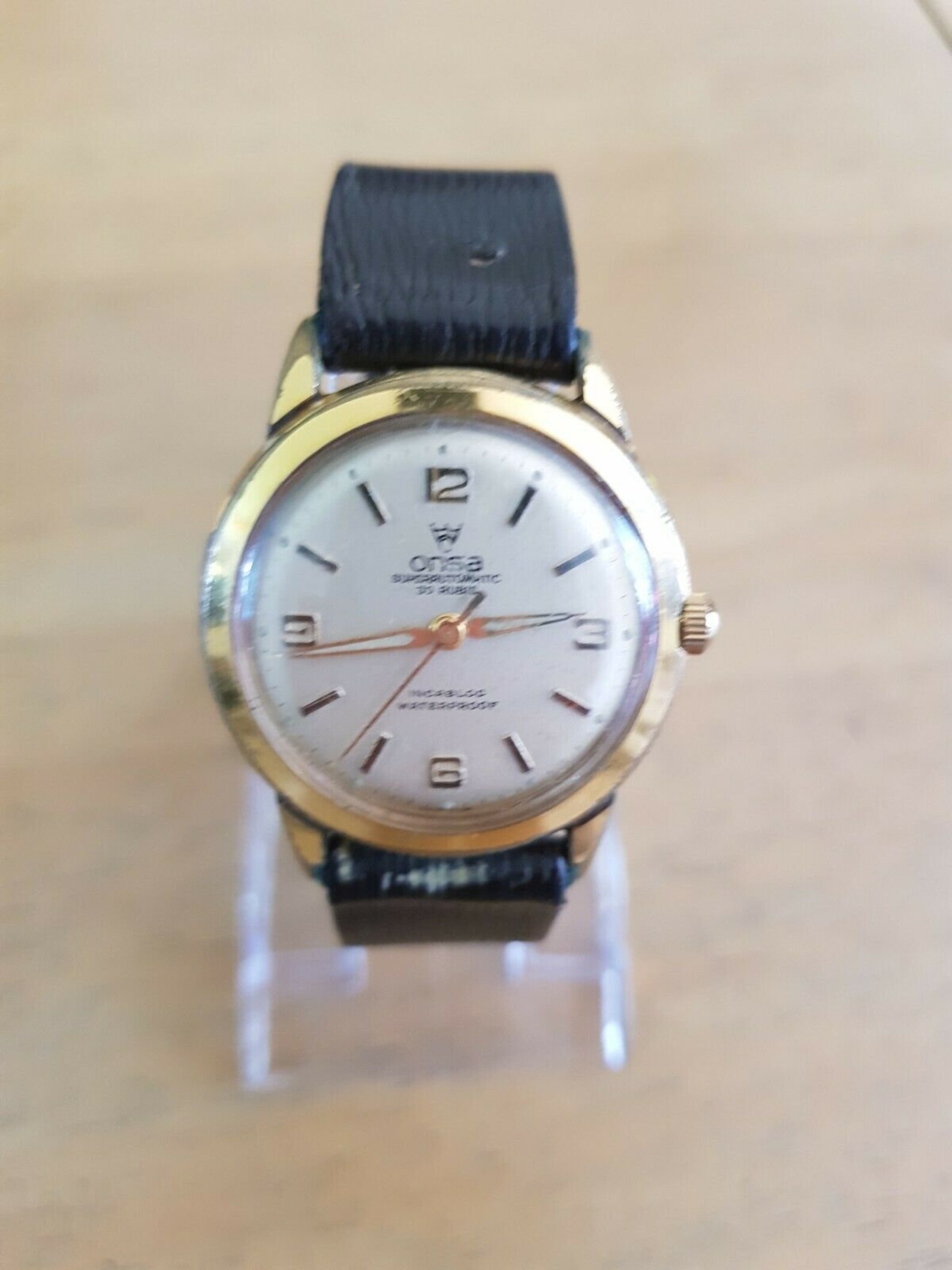 Vintage 1950S Onsa Superautomatic 30 Rubis Mens Watch Working | Etsy