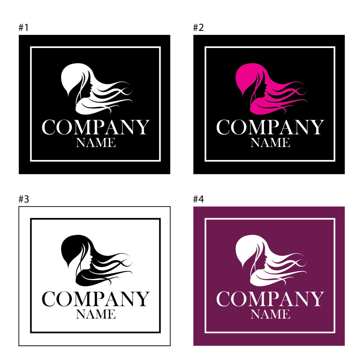 Hairstyle Logo Design