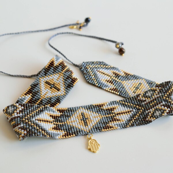 Bead Loom Necklace - Etsy