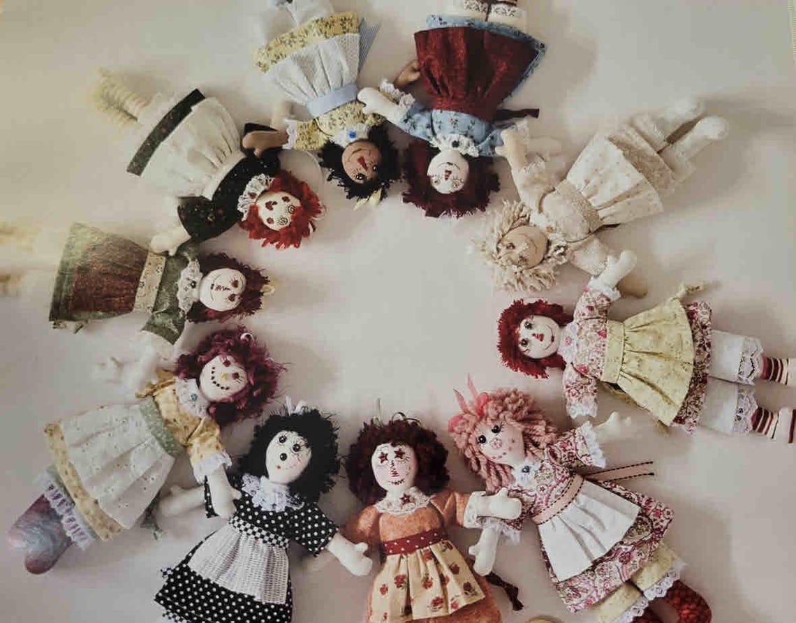 Make Cloth Dolls 112 Pg Book by Terese Cato-a Fool Proof Way to Sew ...