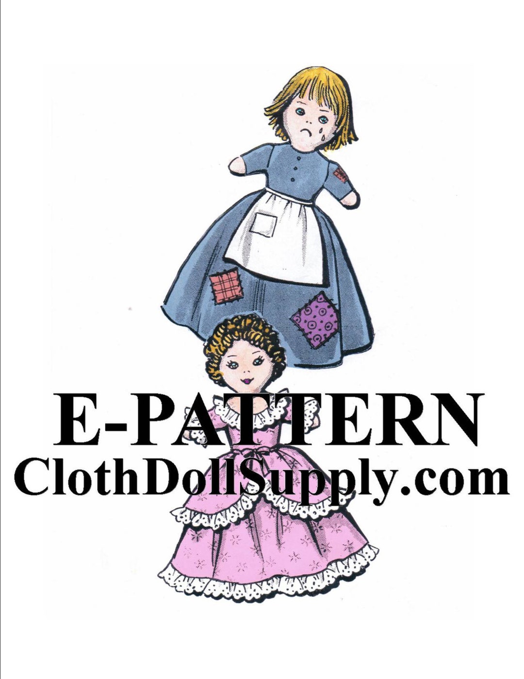 E-pattern – Cinderella Upside Down Doll Sewing Pattern #EP 2437 - Etsy