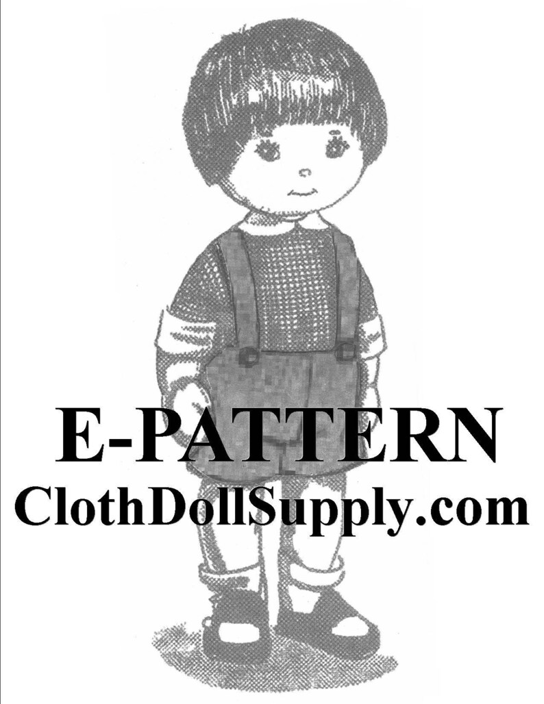 E-pattern Twelve Inch Boy Doll Sewing Pattern EP 646 - Etsy