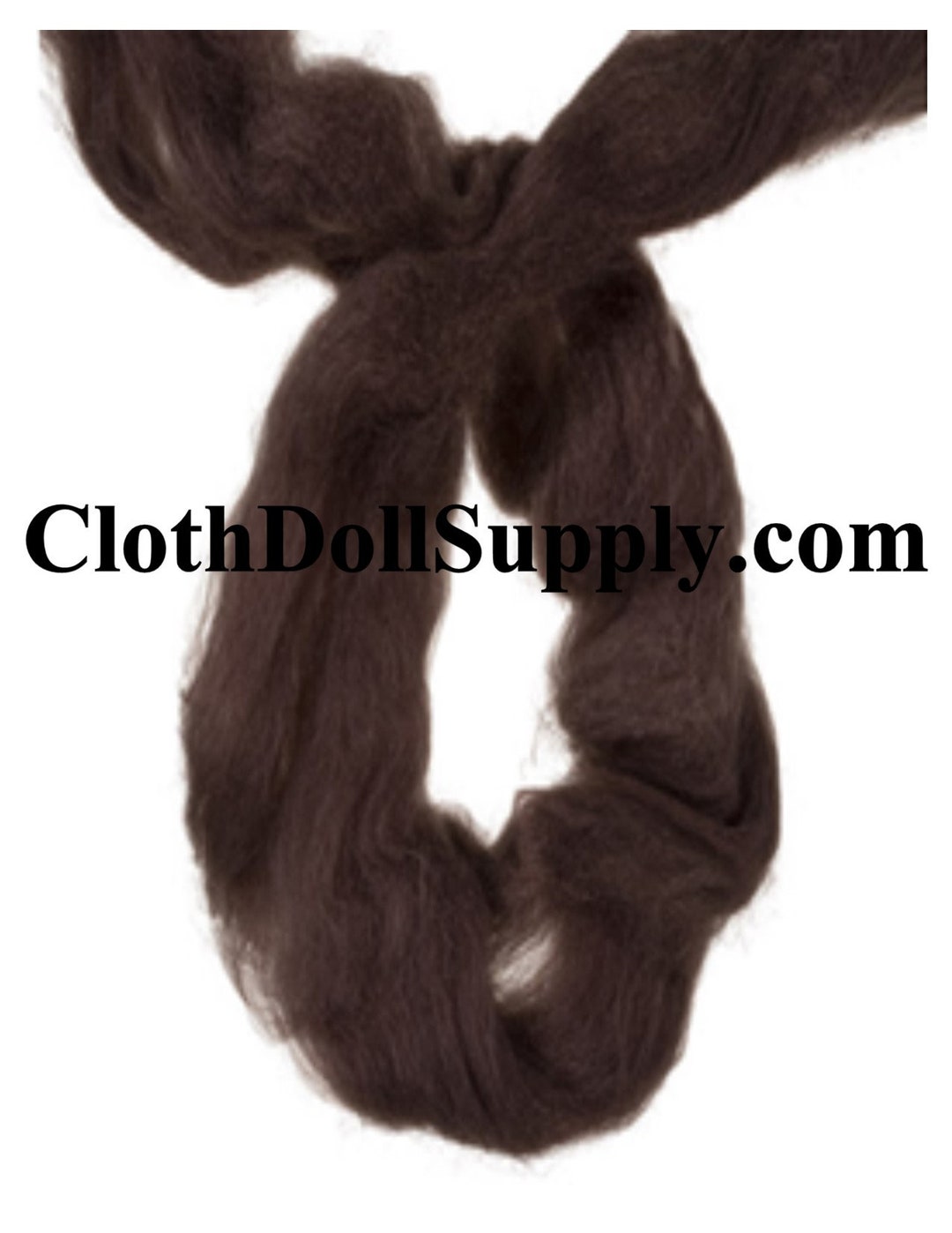 Doll Hair Wool Roving – 100% Natural Wool Blend Roving Approx. 6 Yds - Etsy