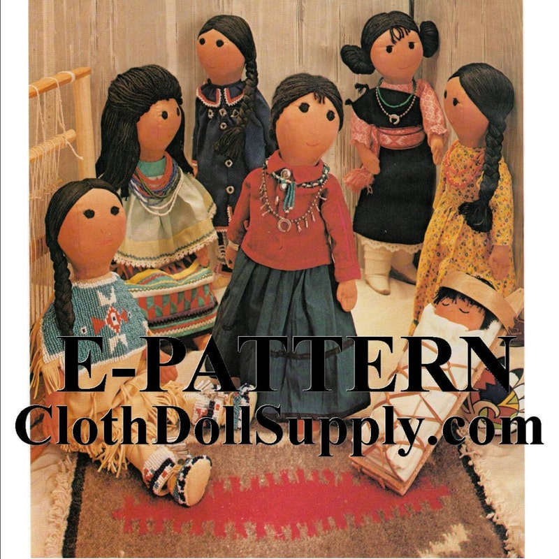 Navajo Doll Pattern - Etsy