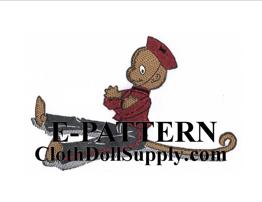 E-pattern – Pepito the Monkey Doll Sewing Pattern #EP-PTM - Etsy