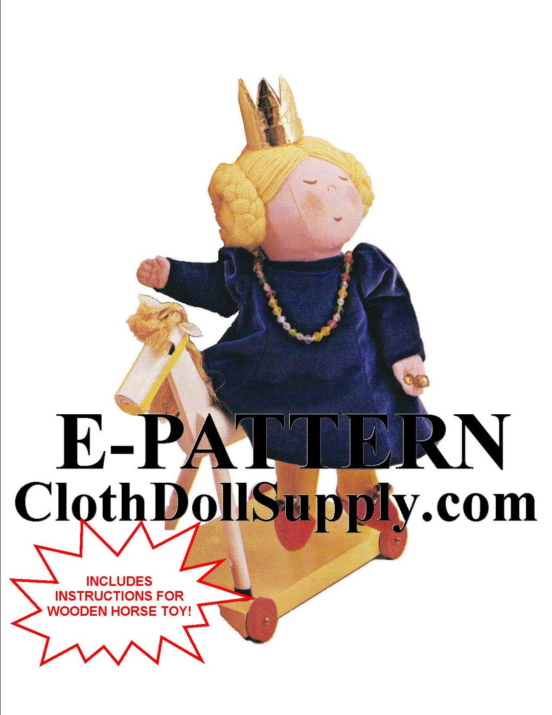 E-pattern – A Fine Lady- Mother Goose Rhyme Sewing Pattern #EP 75 - Etsy