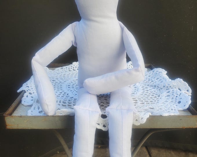 Blank Unfinished & Stuffed Muslin 18” Doll Body - Etsy