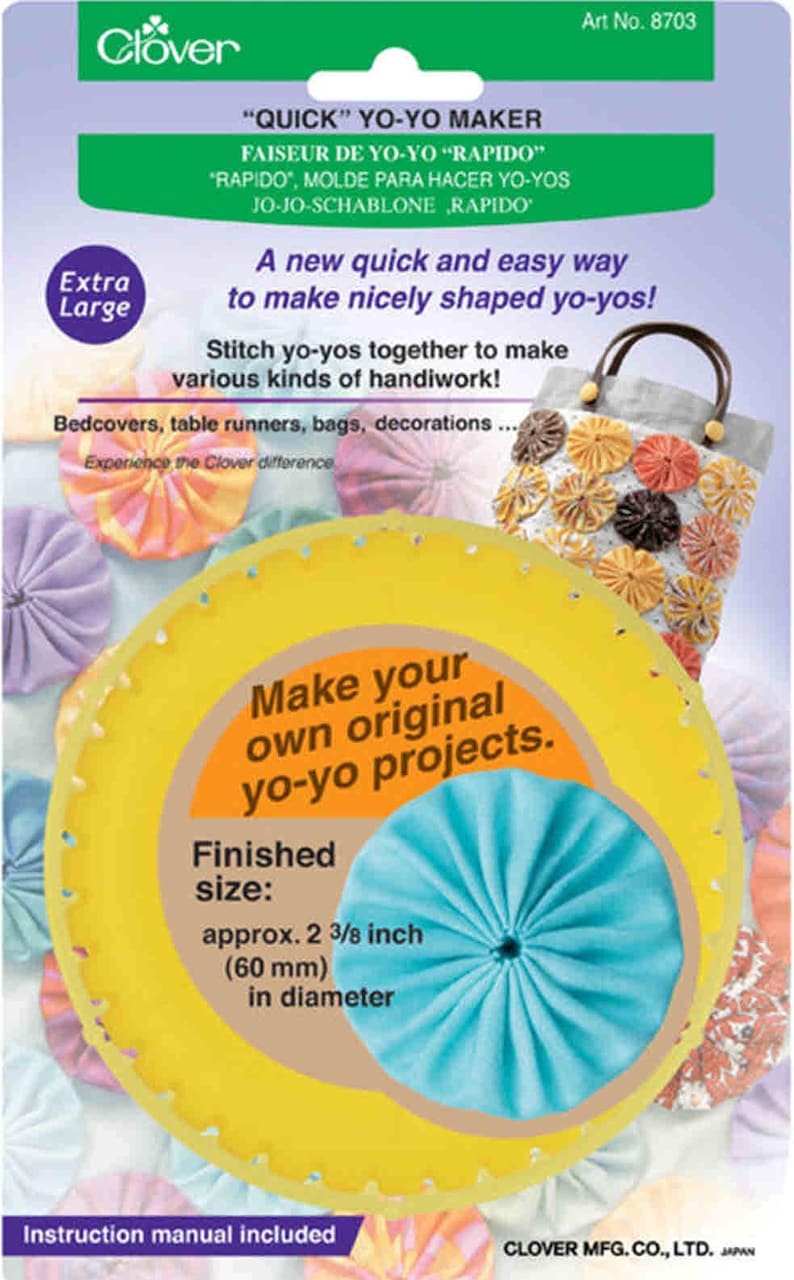 Clover Quick Yo-yo Makers - Only While Supplies Last-going Fast - Etsy