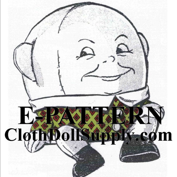 Humpty Dumpty Doll - Etsy