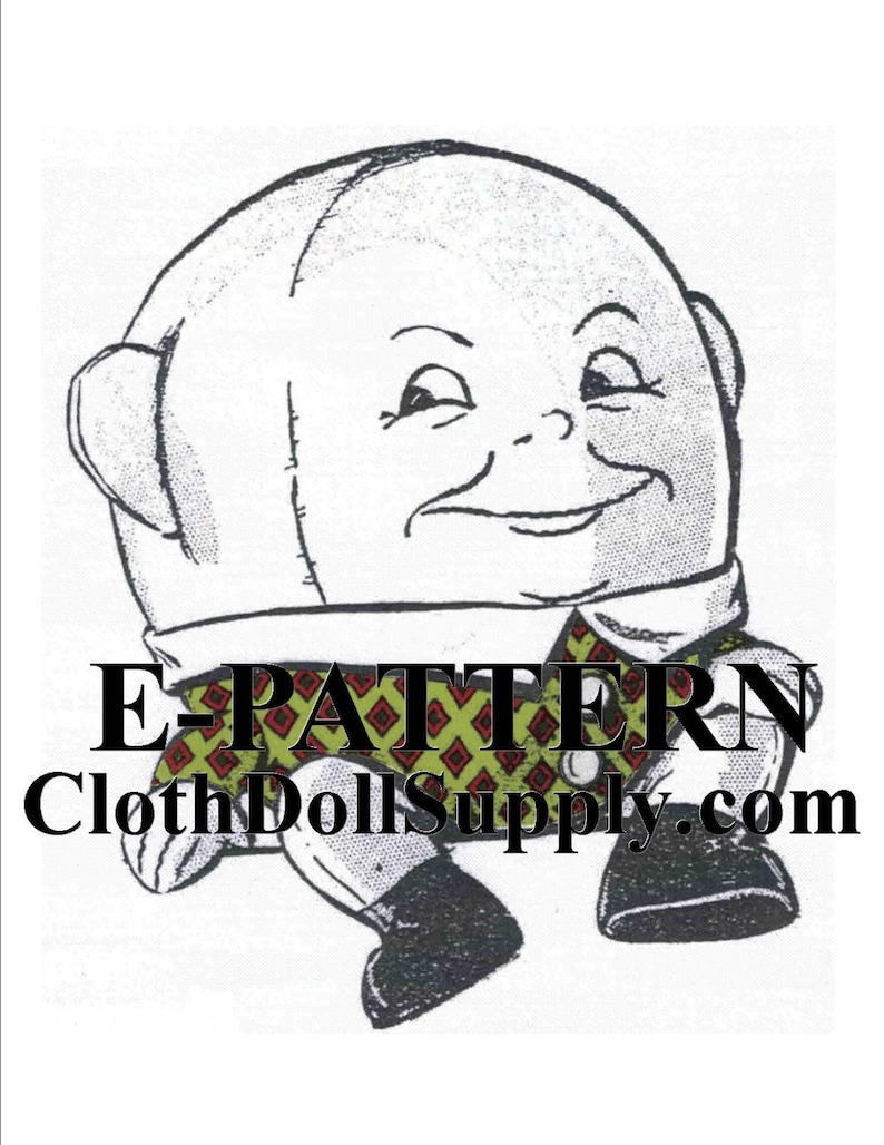 E-pattern Humpty Dumpty Doll Sewing Pattern EP 5743 - Etsy