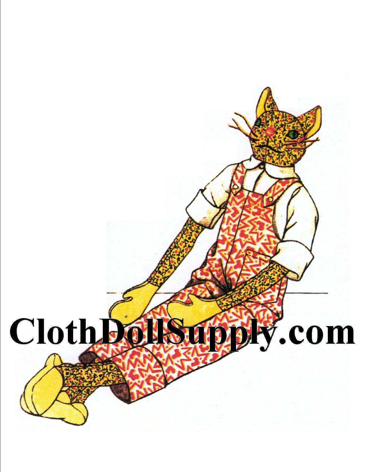 E-pattern Long Legged Rabbit & Cat Pals Sewing Pattern EP 156 - Etsy