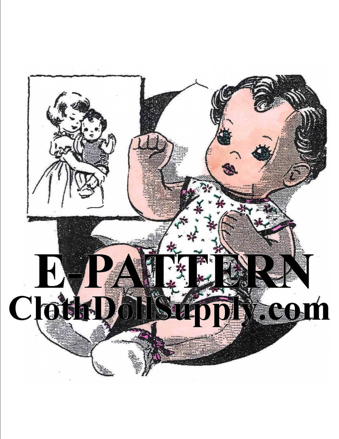 E-pattern – Bonnie Baby Doll Sewing Pattern #EP 2999 - Etsy