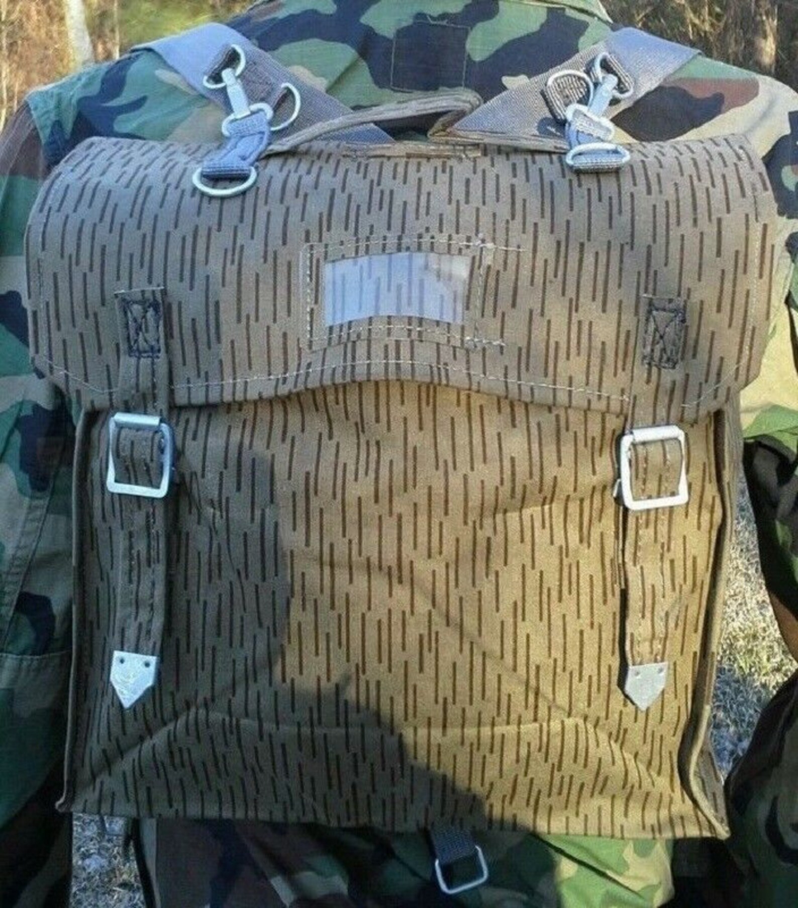 Genuine Berlin Wall Era East German Military Combat Backpack - NEW OLD ...