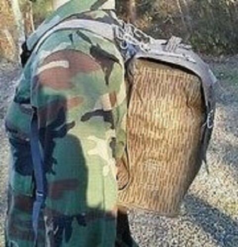 Genuine Berlin Wall Era East German Military Combat Backpack - NEW OLD ...