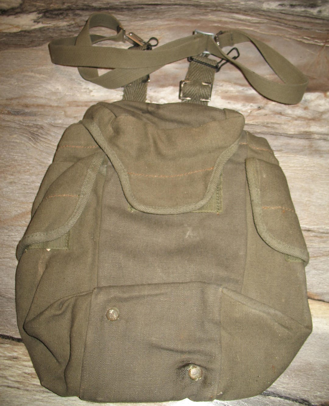 Authentic French Military Surplus Shoulder Bag in Used Surplus ...