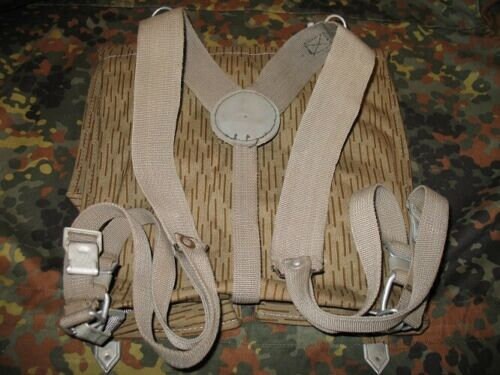 Genuine Berlin Wall Era East German Military Combat Backpack - NEW OLD ...