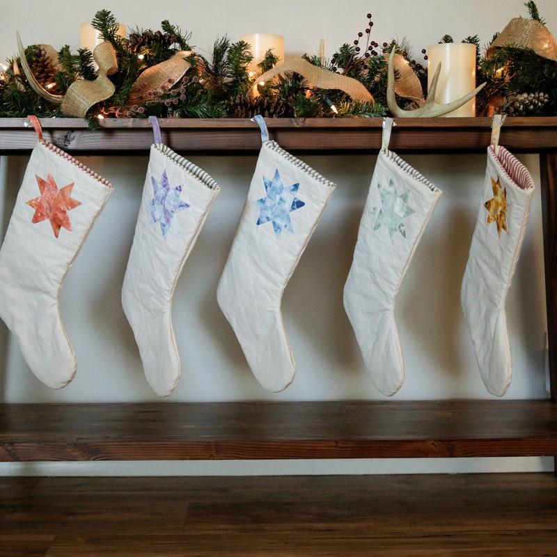 Modern Stocking - Etsy