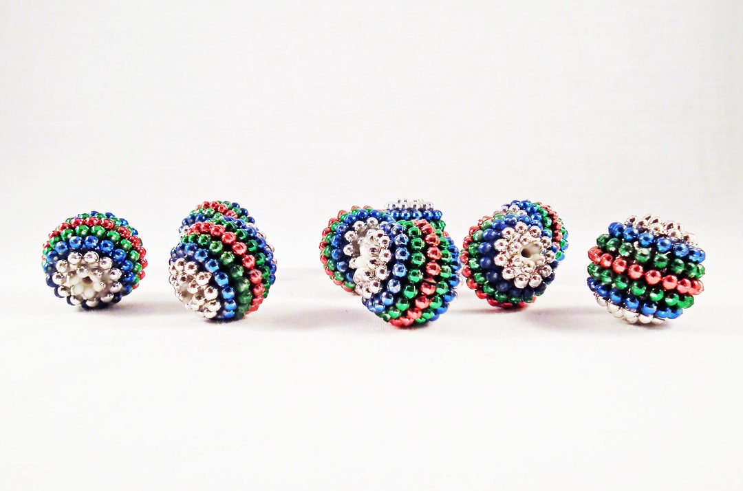 PAC40 Set of 6 Large Beads Acrylic and Resin Bubble Gum - Etsy