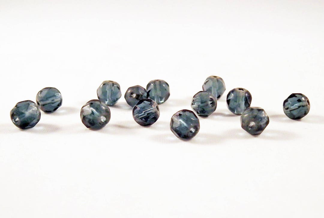 INV42 Lot of 40 Pearls Old Blue Blue Blue Cinderella Vintage Semi ...