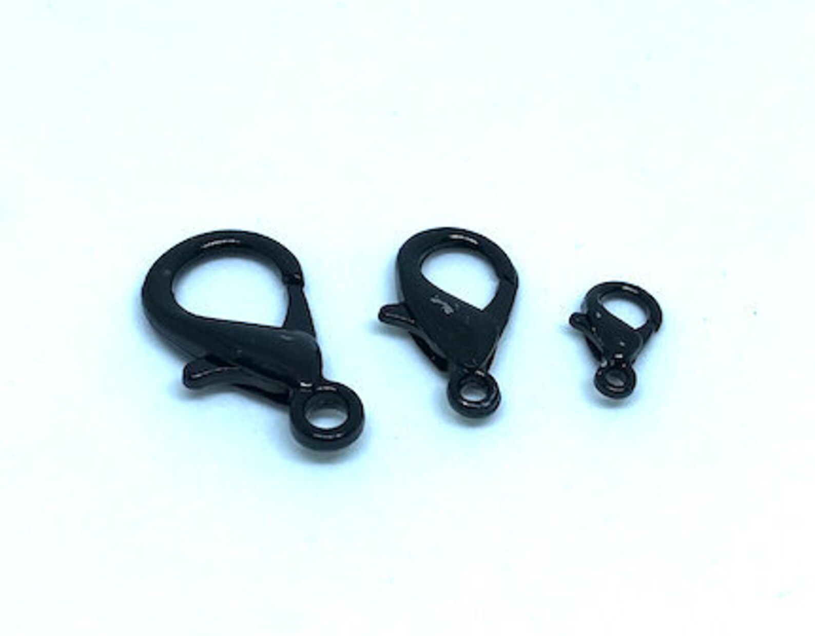 FC18 Black Color Metal Claspers Lot of 10mm 12mm 14mm 16mm | Etsy