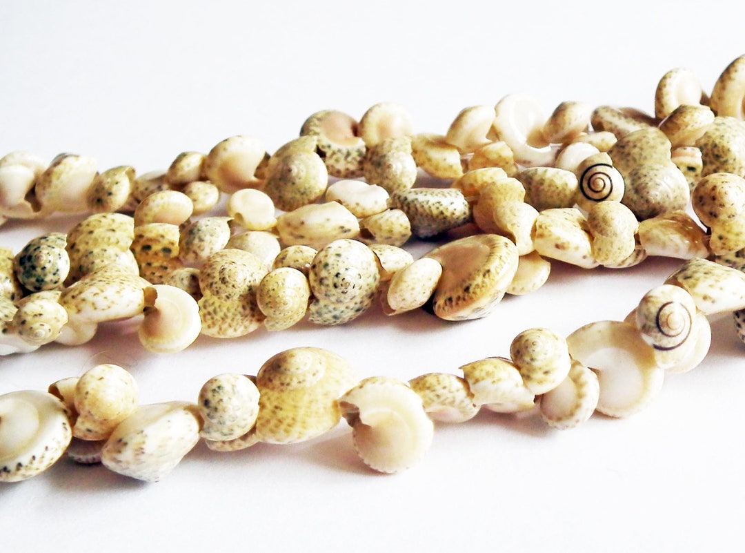 PD79 Pearls Nuggets White Beige Cream Shell Irregular Shapes / Vintage ...