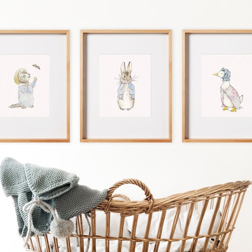 Beatrix Potter Print Peter Rabbit Beatrix Potter Art - Etsy