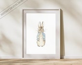 Peter Rabbit Baby Nursery Art. Beatrix Potter Downloadable - Etsy