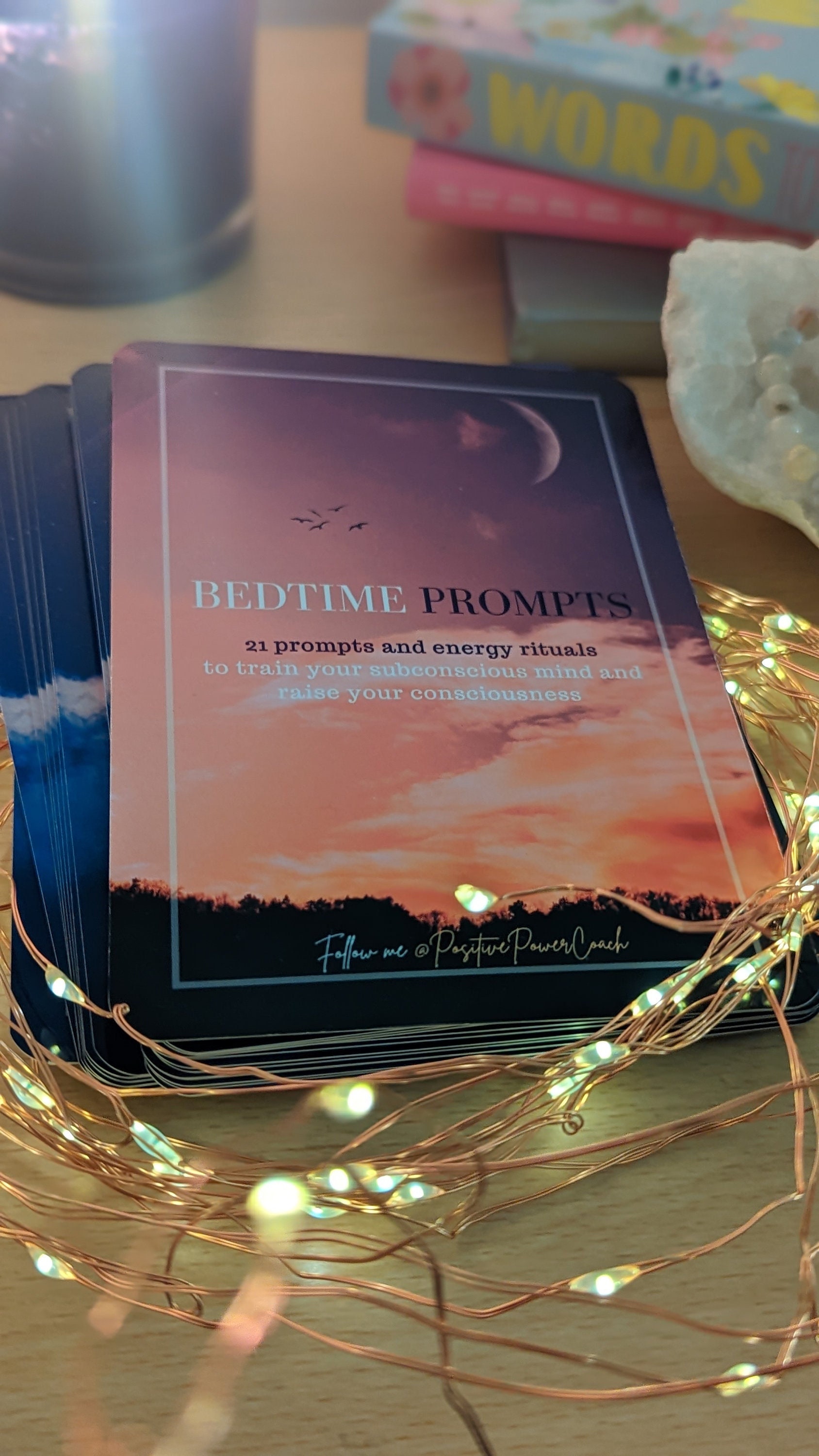 Bedtime Prompts Affirmation Cards Bedtime Reads Subconscious Mind ...