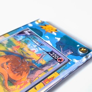 Sleeping Charizard V Alternate Art Custom Pokemon Card Display - Etsy