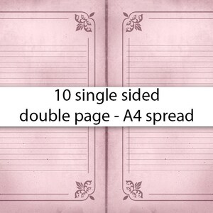 Vintage Pink Backgrounds for Journals - Etsy