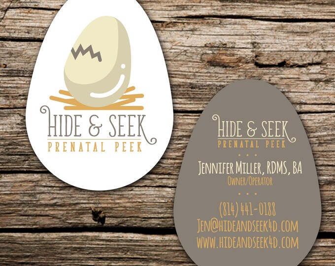 Custom Die Cut Business Cards - Etsy