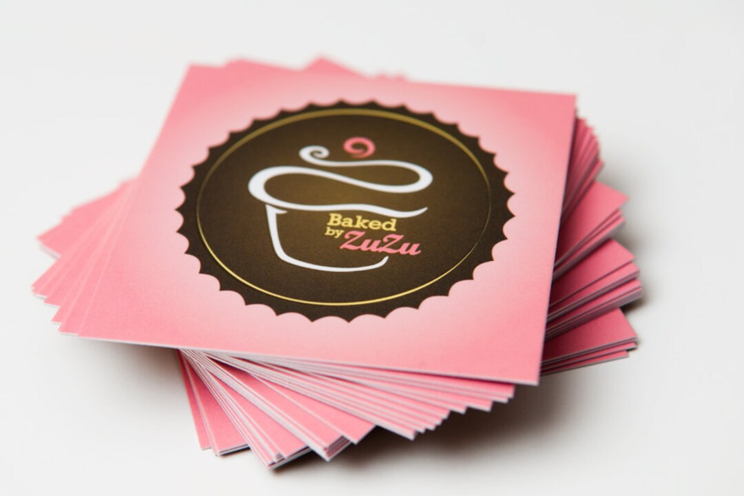 Custom Square Business Cards Printing - Etsy