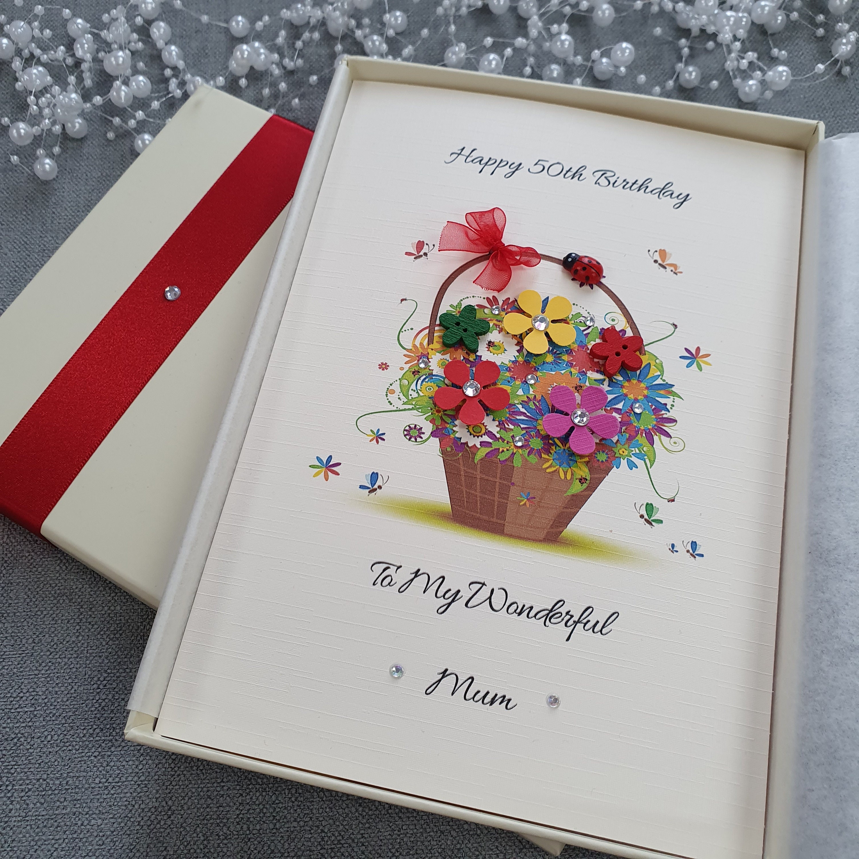 Luxury Birthday Card Handmade Personalised 16th 18th 20th 21st - Etsy UK