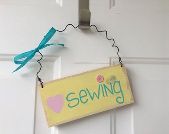 Sewing sign | Etsy