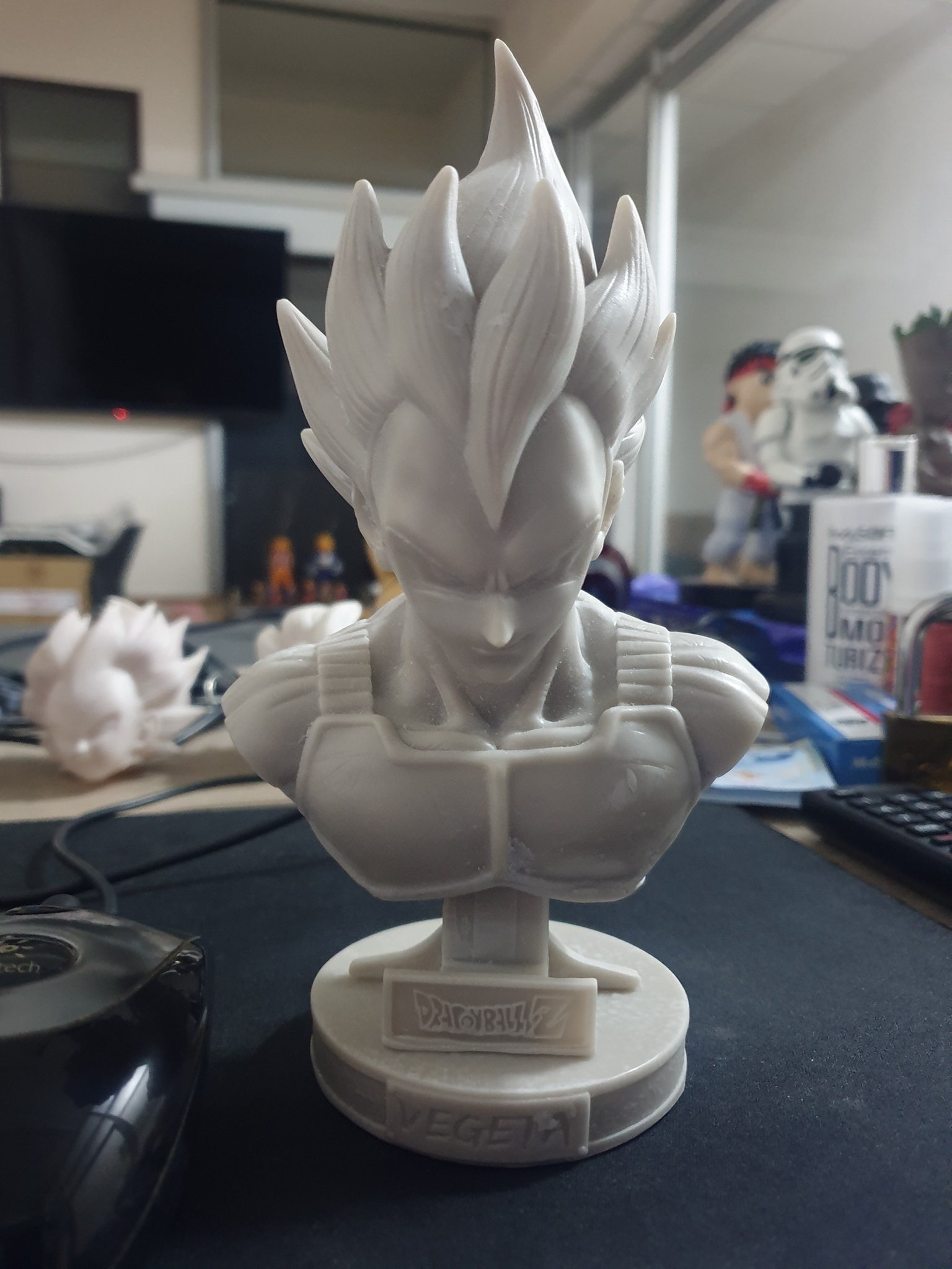 Super Vegeta Ultra Ego God Blue DBZ Resin Height 8 20cm With Base ...