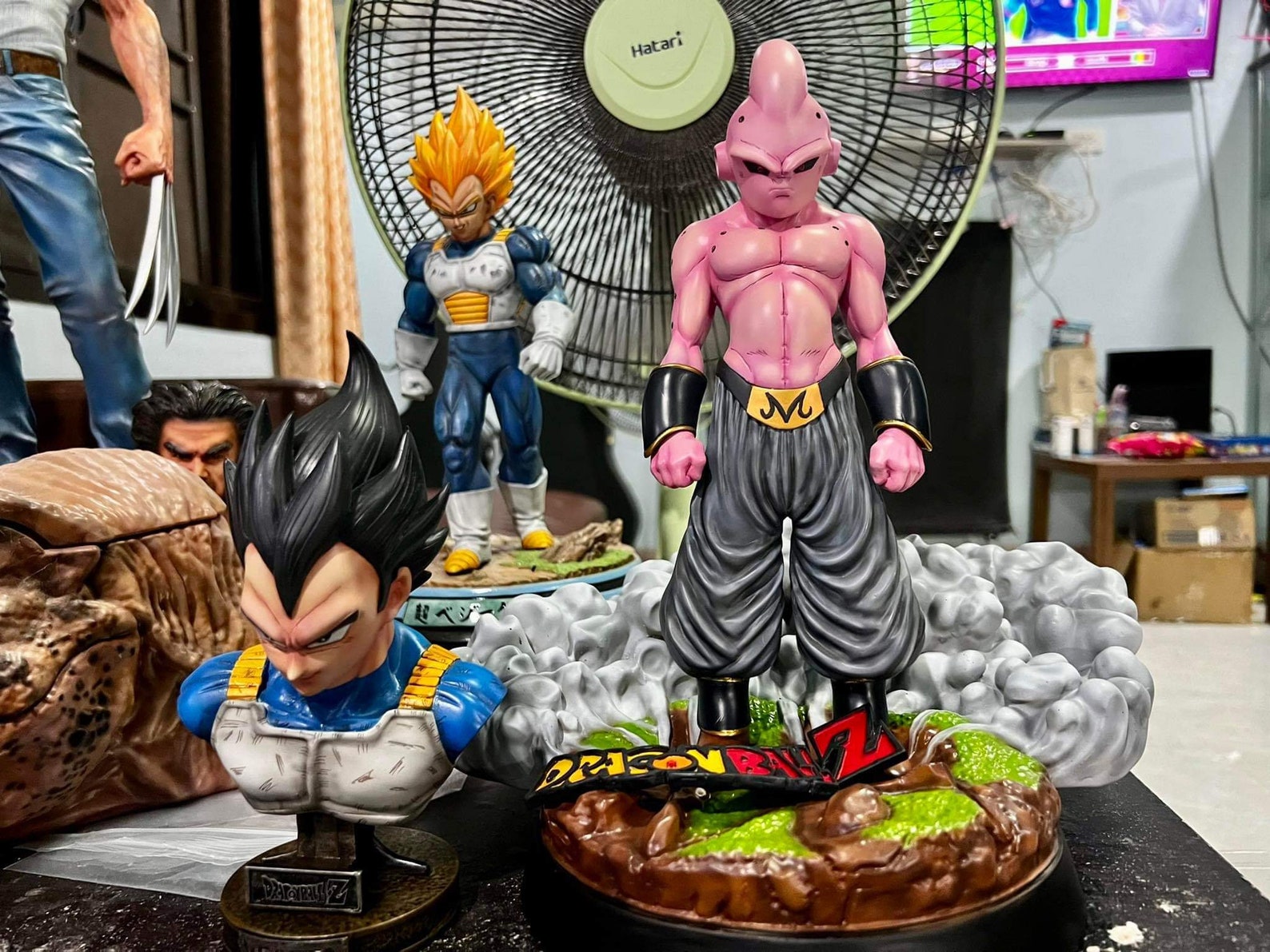 Super Vegeta Ultra Ego God Blue DBZ Resin Height 8 20cm With Base ...