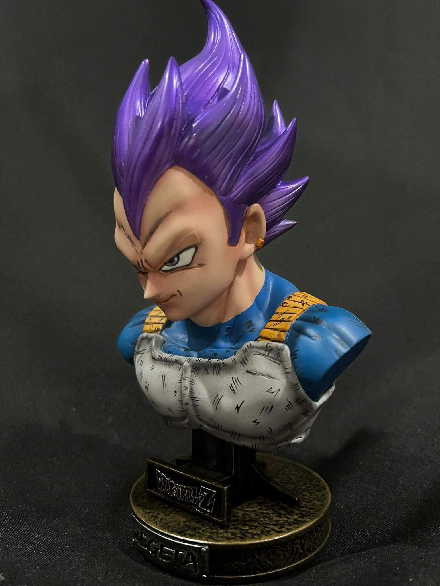 Super Vegeta Ultra Ego God Blue DBZ Resin Height 8 20cm With Base ...