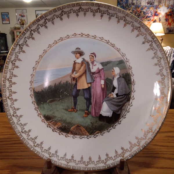 Pilgrim Plate - Etsy