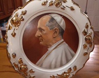 Pope Wall Plate - Etsy