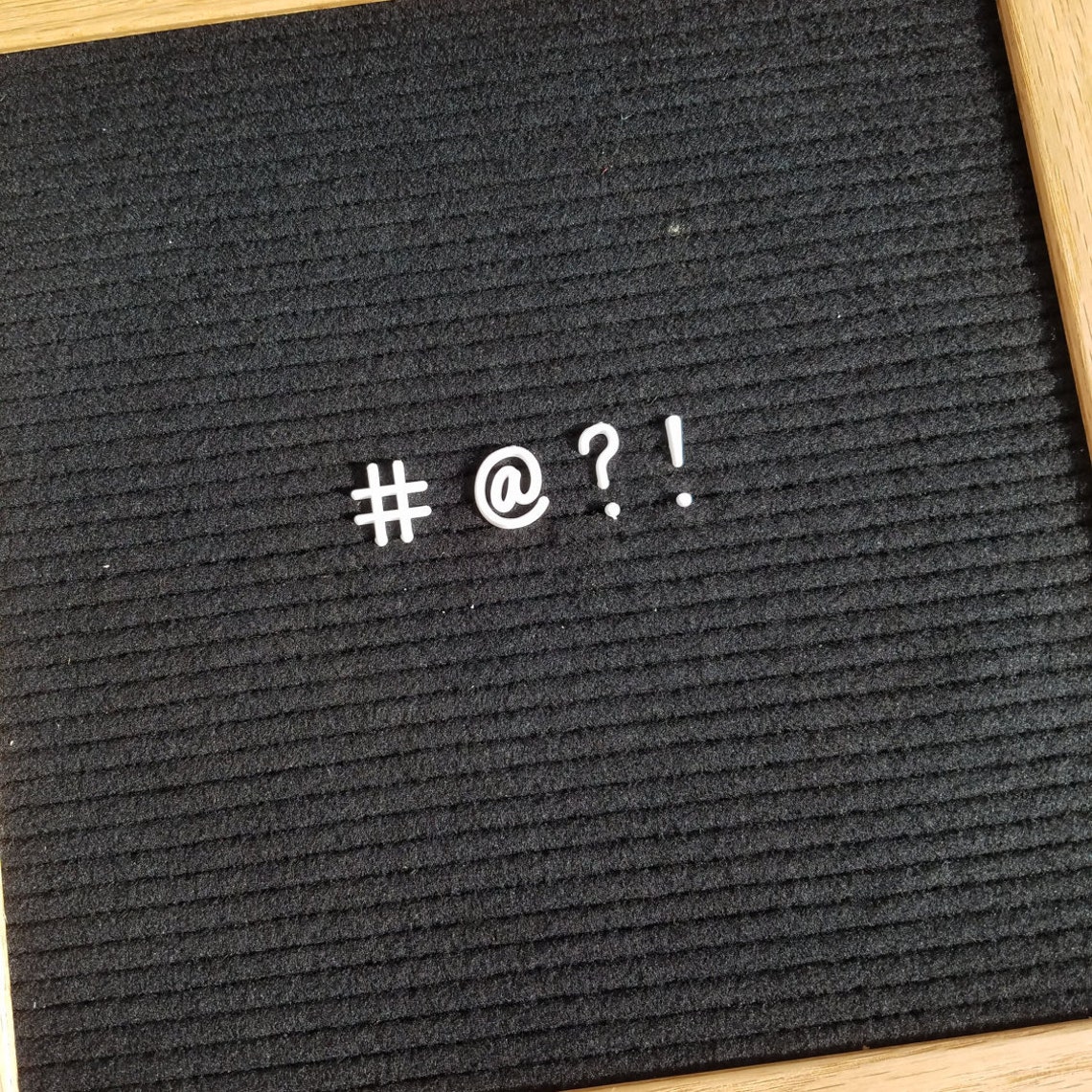 Letterboard Letters & Symbols Felt Letterboard Hashtag - Etsy