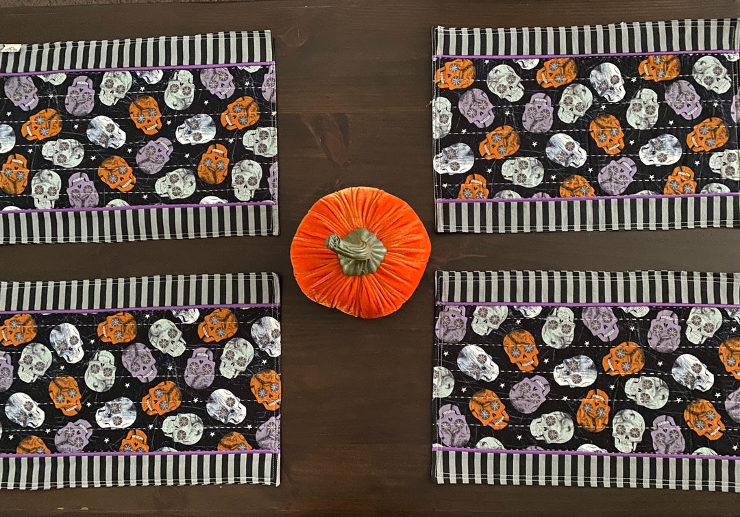 Placemats, Dia De Los Muertos. Reversible….st/4 - Etsy