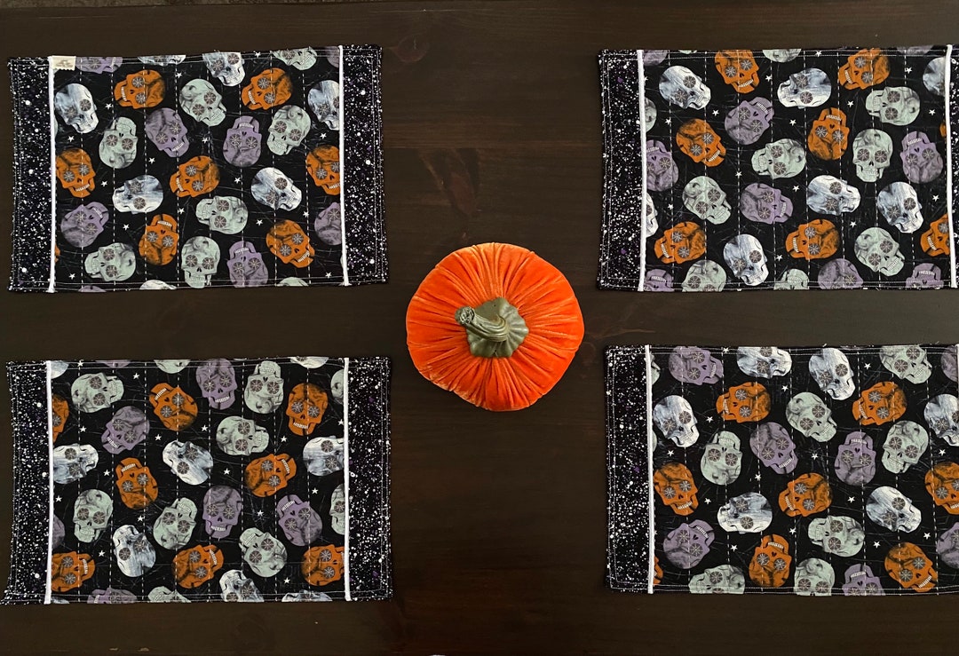 Placemats, Dia De Los Muertos - Etsy